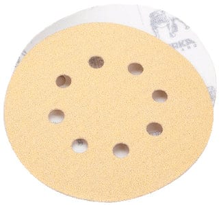 GOLD 6" 6H GRIP VAC DISC 60G