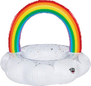 RAINBOW CLOUD POOL FLOAT @4